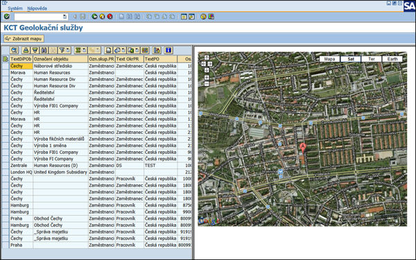 Firma KCT Data zapojila Google Maps do systému SAP – GeoBusiness