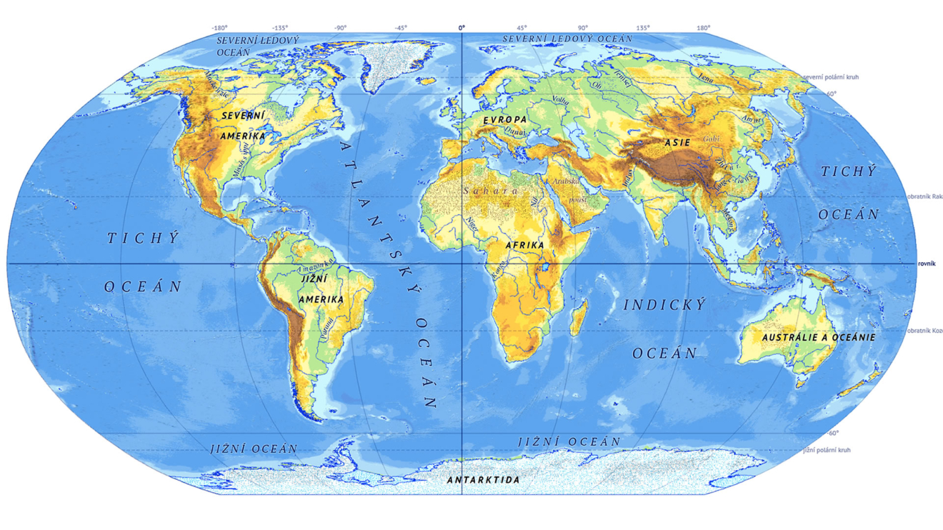 Seznam.cz má svůj digitální atlas světa. Při jeho tvorbě bylo použito ...